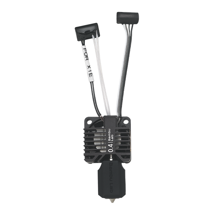 Bambu X1E Complete Hotend Assembly - Hardened Steel - .4mm | Dynamism