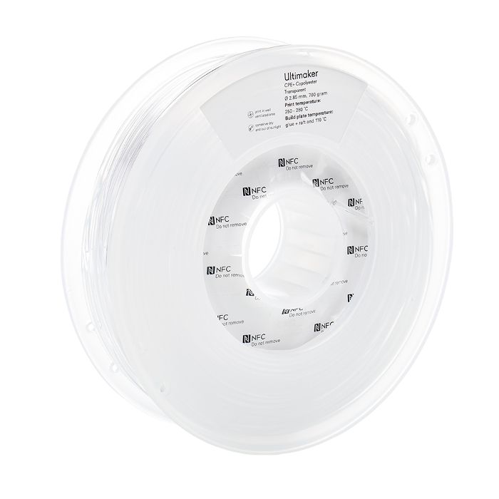 UltiMaker 2.85mm NFC CPE+ - Transparent 700g | Dynamism