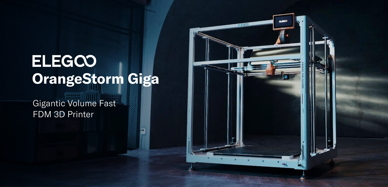 Elegoo OrangeStorm Giga | Dynamism