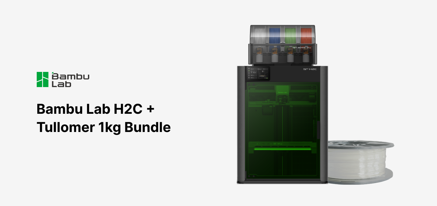 Bambu H2C + Tullomer 1kg Bundle | Dynamism