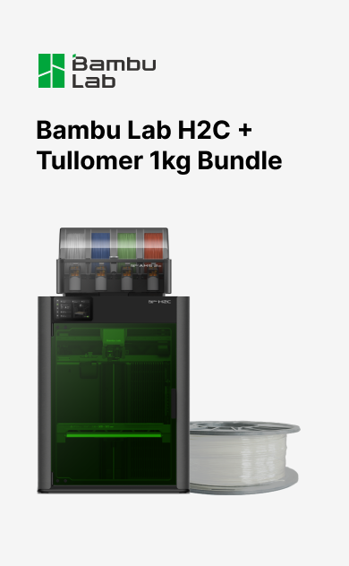 Bambu H2C + Tullomer 1kg Bundle | Dynamism