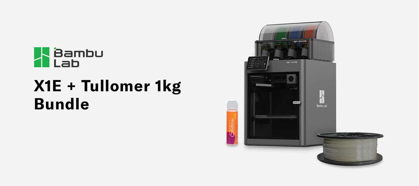 Bambu Lab X1E + Tullomer 1kg Bundle | Dynamism